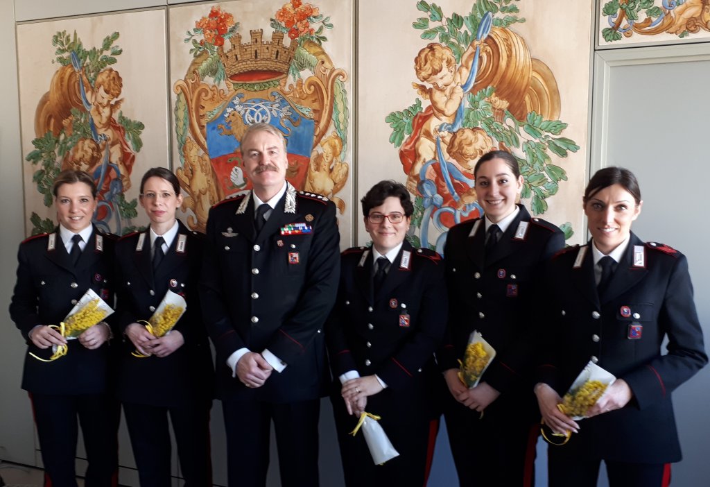 VICENZA - 8 marzo, festeggiate le donne carabiniere | TViWeb